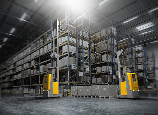 AGV Pallet Stacker | Automated Stacker | EKS 215a | Jungheinrich