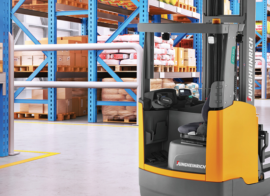 Electric Sit-Down Reach Truck | ETV/ETM 210-216 | Jungheinrich