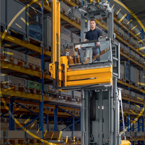 Turret Truck | EKX 514/516k/516 | Jungheinrich