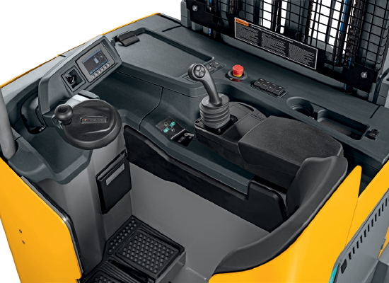 Electric Wide-Chassis Sit/Stand Pantograph Reach Truck | ETR 420 ...