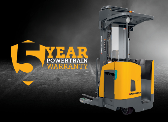 Electric Reach Truck Forklift | ETR 214-316d | Jungheinrich