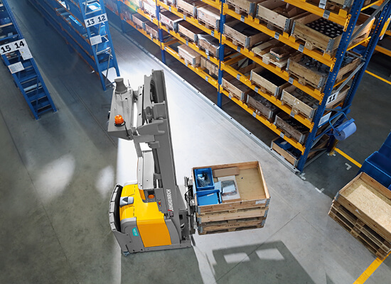 AGV Pallet Stacker | Automated Stacker | EKS 215a | Jungheinrich