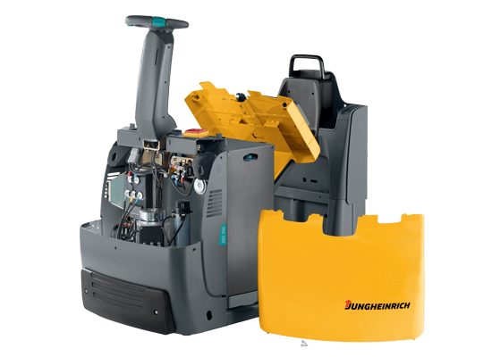 EZS 350NA/C40NA Tow Tractor w/ 8,800 & 11,000lb Capacity | Jungheinrich