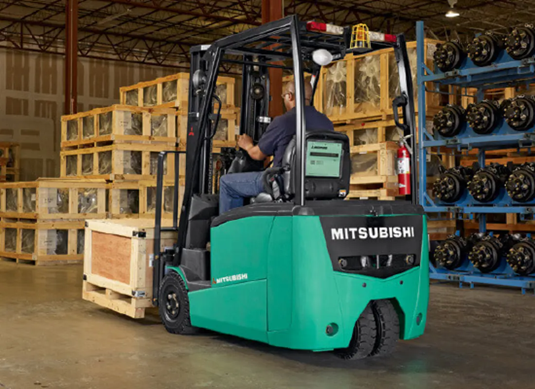 3-Wheel Forklift 3,000-4,000lb | Mitsubishi Forklift Trucks