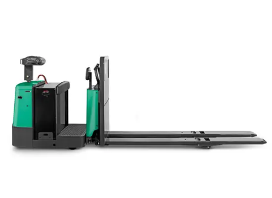 Center Rider Pallet Jack - PMCR27M-36M | Mitsubishi Forklift Trucks